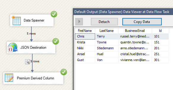 Proper Output Handling with KingswaySoft JSON Destination Component